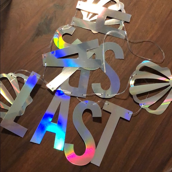 Party Supplies | Holographic Last Splash Banner | Poshmark